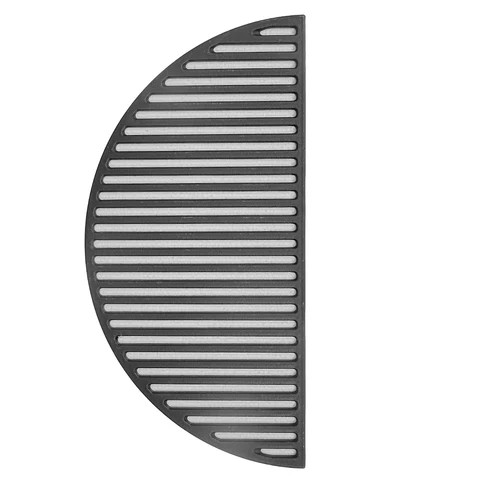Buy Seb Bbq 26" Half Moon Cast Iron Reversible Cooking Grate For Kamado ...