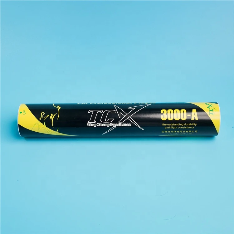 Buy Tcx 3000-a Series Duck Feather Badminton Feather Shuttlecocks From ...