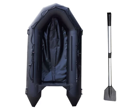 Buy Wholesale 5 People Inflatable Black Fishing Boat Custom Pvc from ...