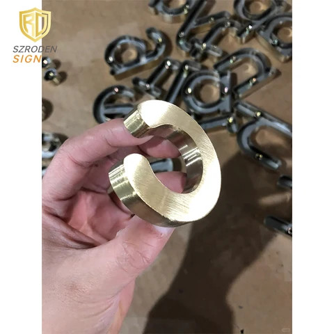 Buy Wholesale High Quality Custom English Alphabet Mirror Letter ...