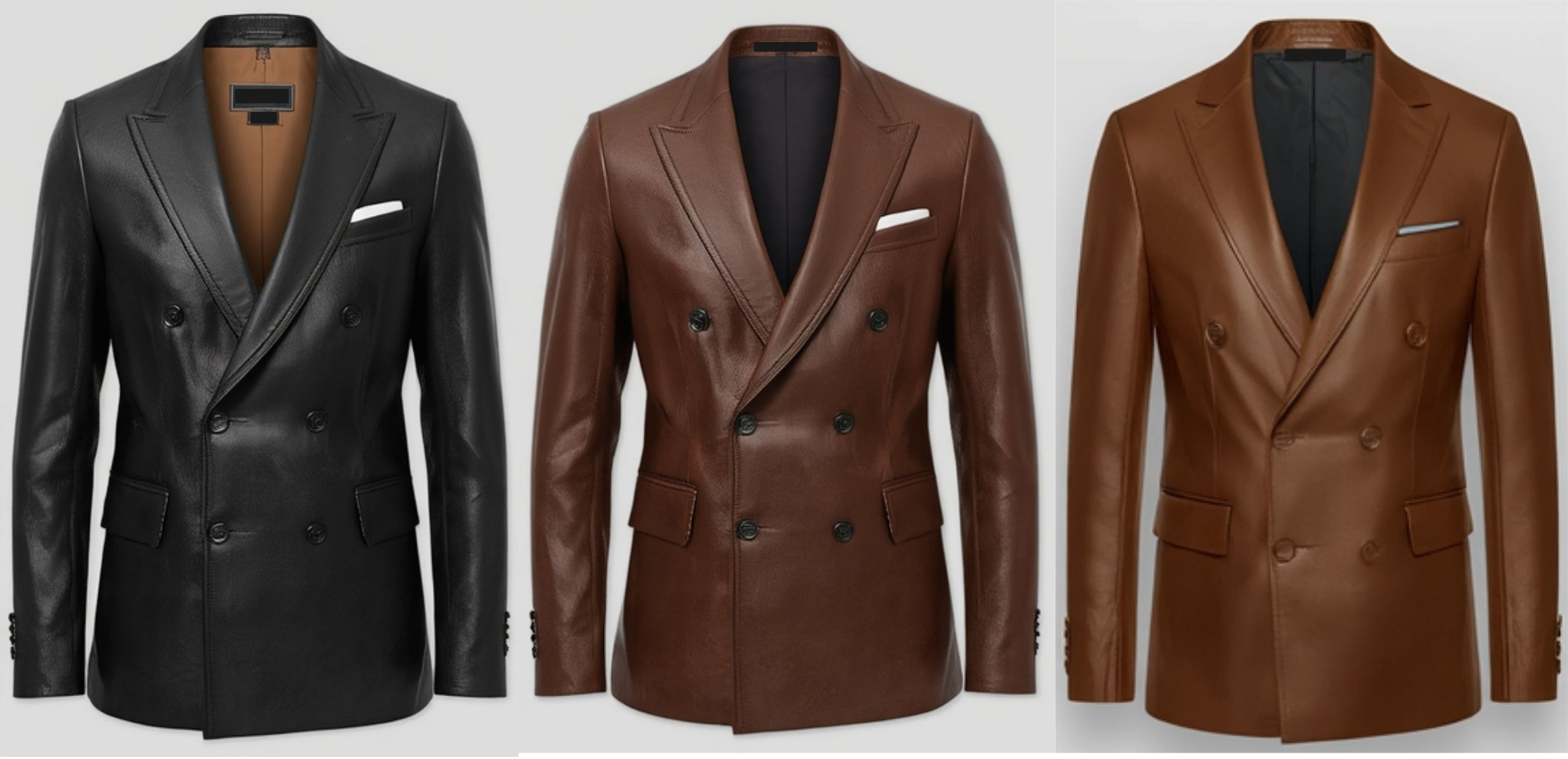 Buy Leather Blazers For Men (pure Full Grain Leather) - Customisable ...