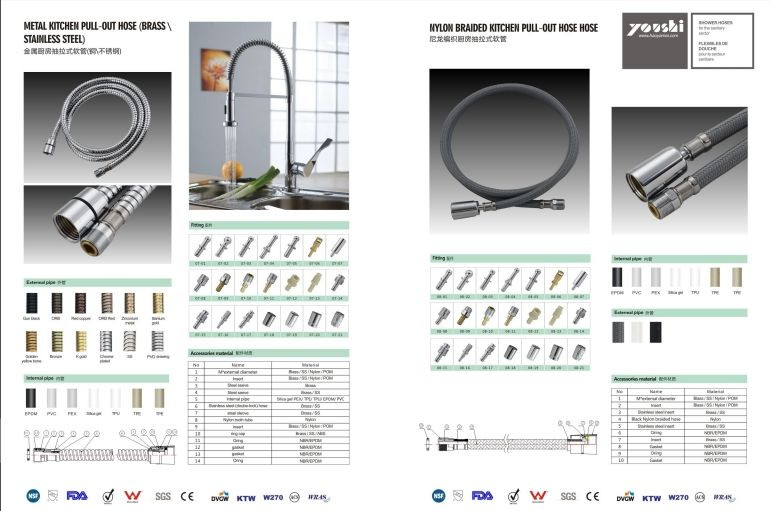 Buy Metal Kitchen Pull-out Hose from Youshi(Xiamen)Sanitary Ware ...