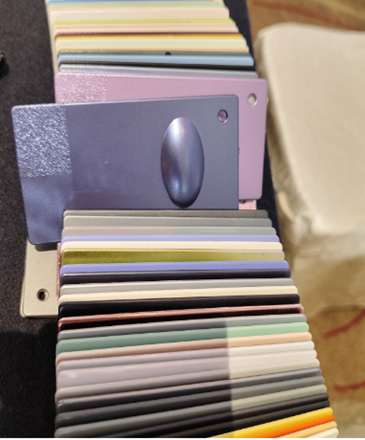 Buy Optical Coating Color Swatches, Translucent Product Color Swatches ...