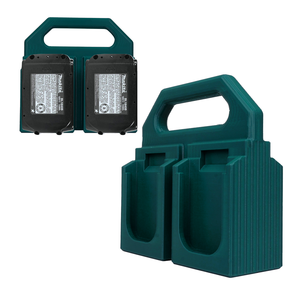Buy 18v 4x Battery Storage – Makita 18v Battery Caddy Holder 4 Pack ...