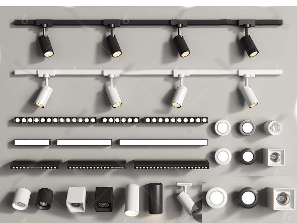 Buy Modern Downlight Spotlight Magnetic Track Light Downlight Spotlight ...