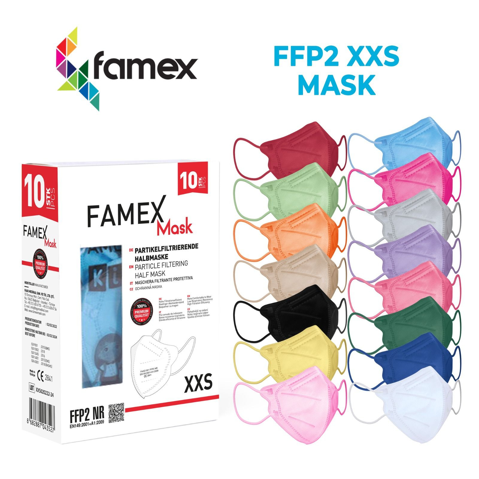 Buy Famex Ffp2 Kids from FAMEXMASK, Germany | Tradewheel.com