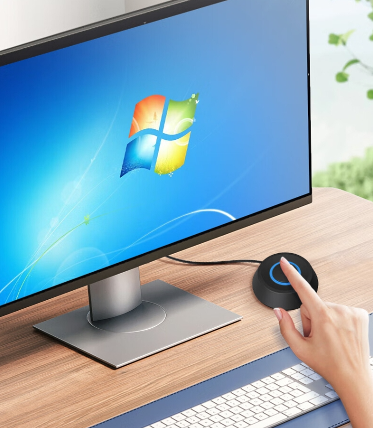Buy In933 Round Black Desktop Pc Power Button from JINGHUA ELECTRONIC ...