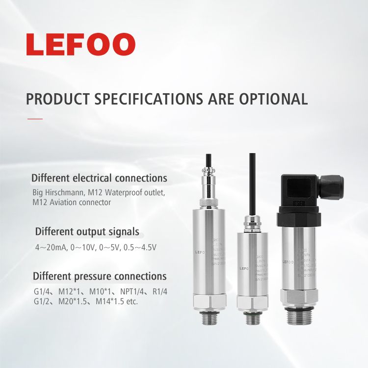 Buy Lefoo Lft2800 Pressure Transmitter Oil Filled Core Pressure ...
