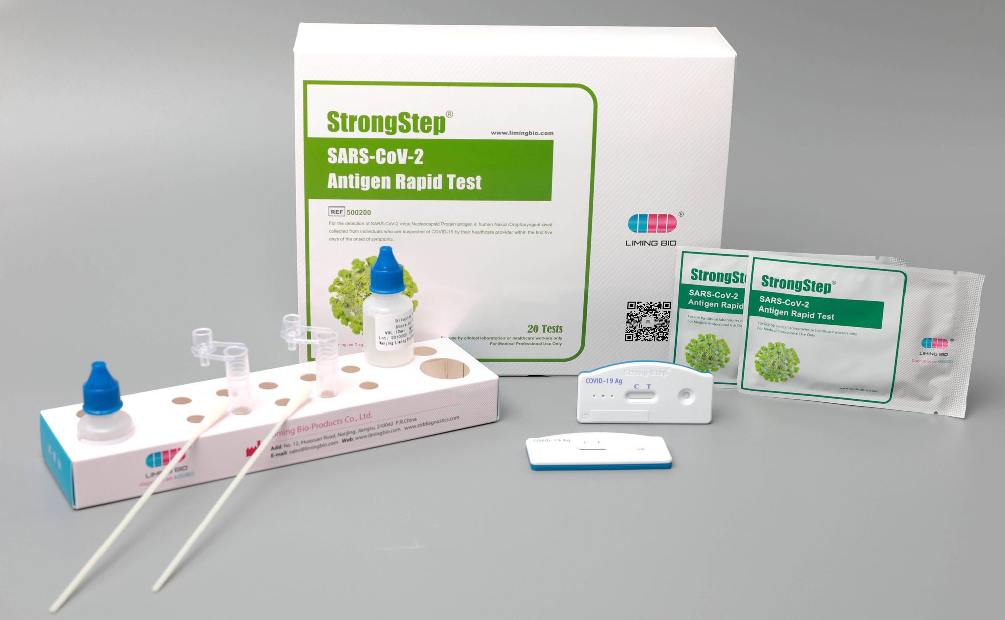 Buy Sars-cov-2 Antigen Rapid Test（20tests/box） from Nanjing Liming Bio ...