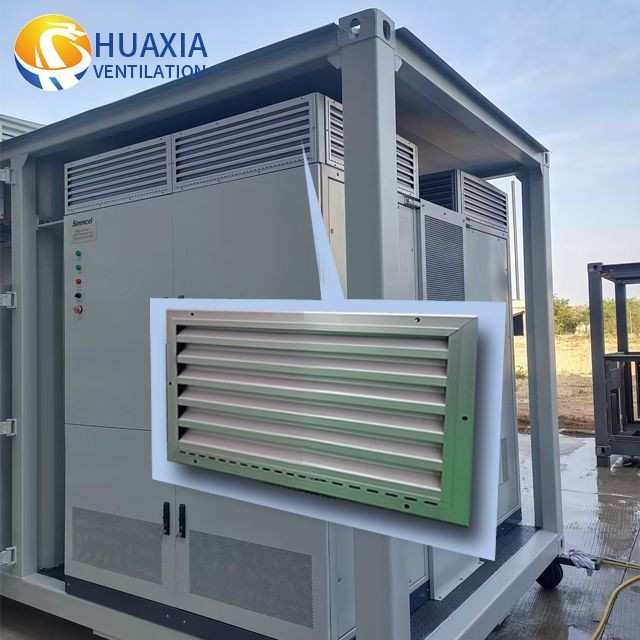 Buy Ip55-ip65 Level Ventilation Louver With Dust Filter For Air Cooling ...