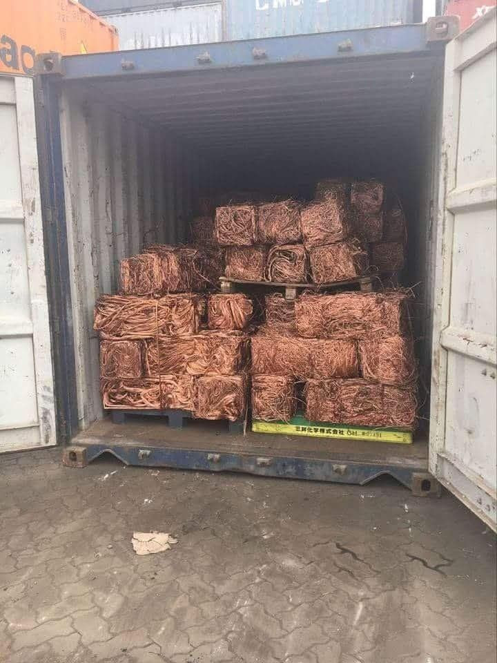Buy Millberry Copper Wire Scrap 99.9% Container Load from Group 2K GmbH ...