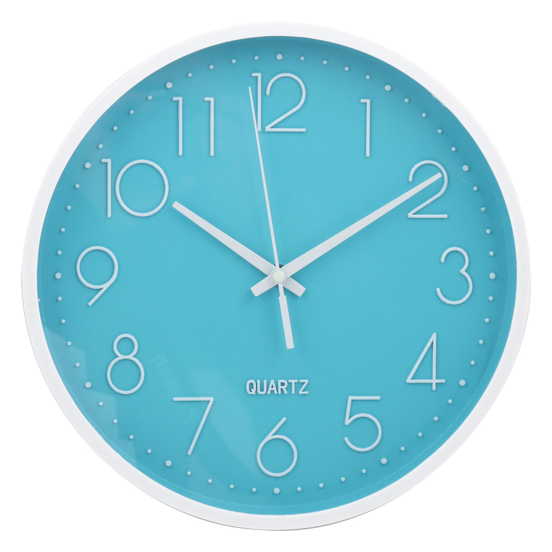 Buy Plastic Wall Clock 12 Inch Battery Operated Decorative Clocks157 ...