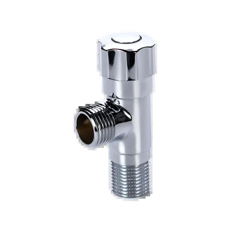 Buy Chrome Plated Brass Angle Valve from Taizhou Taisheng Metal Products Co., Ltd., China ...