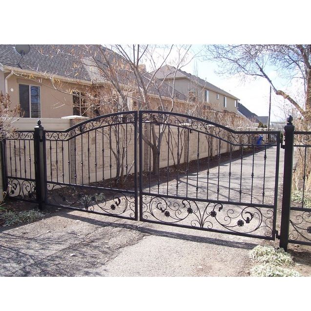 Buy Iron Gate from Guangzhou Ages Iron works, China | Tradewheel.com