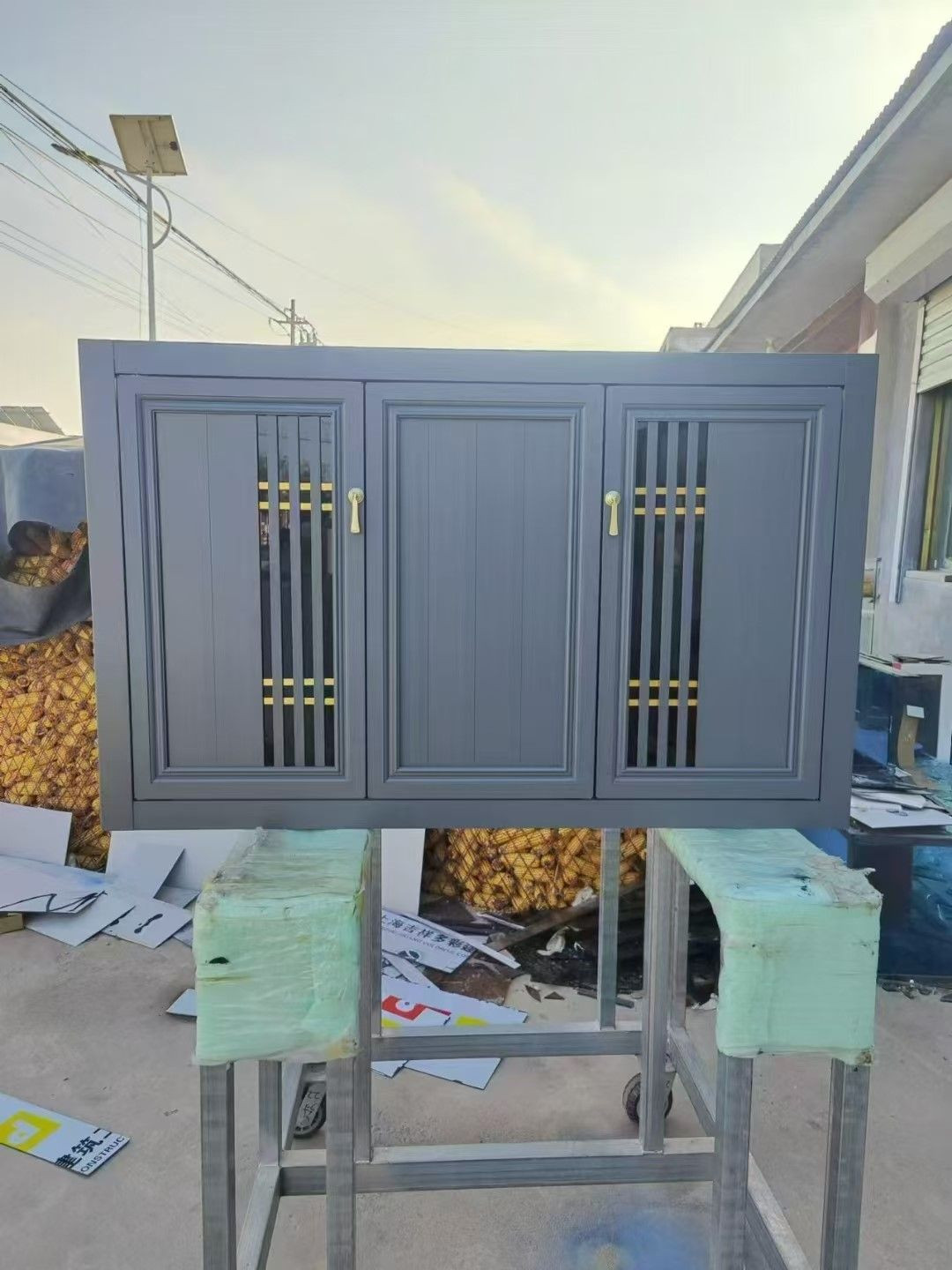 Buy Classical Aluminum Aquarium Stand Cabinet – Custom Fish Tank Base ...