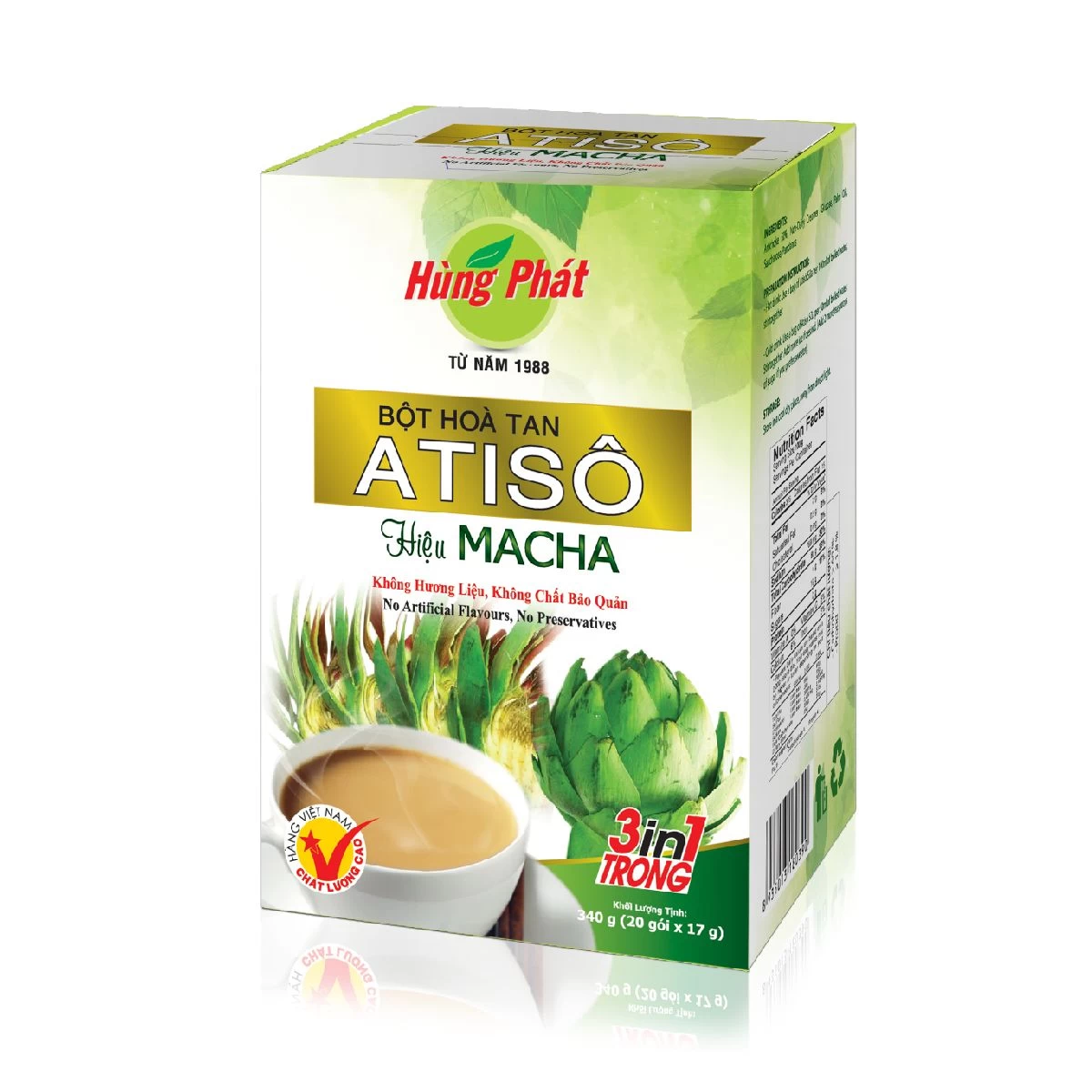 Buy Matcha Artichoke Instant Powder from HUNG PHAT TEA CORPORATION ...