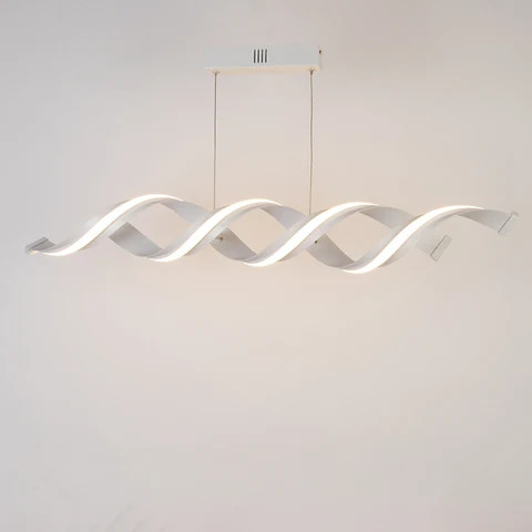 Buy 2020 New Trending Luxury Modern Style Wave Fancy Led White Color ...