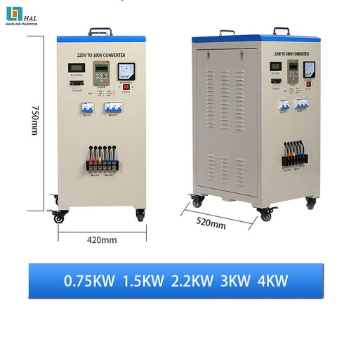 Buy 220v To 380v Step Up Transformer 0.75kw 1.5kw 2.2kw 4kw Power ...