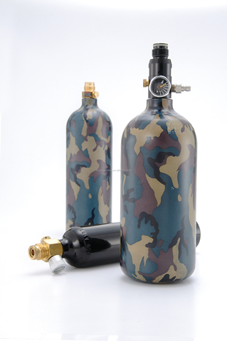 Buy 24oz Custom Coating Color Paintball Pcp Gun Co2 Gas Cylinder With ...