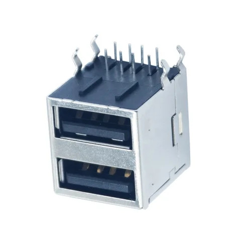 Buy 3.0 Type 8 Pin Dual Bend Angle Shell Female Usb Connector from ...