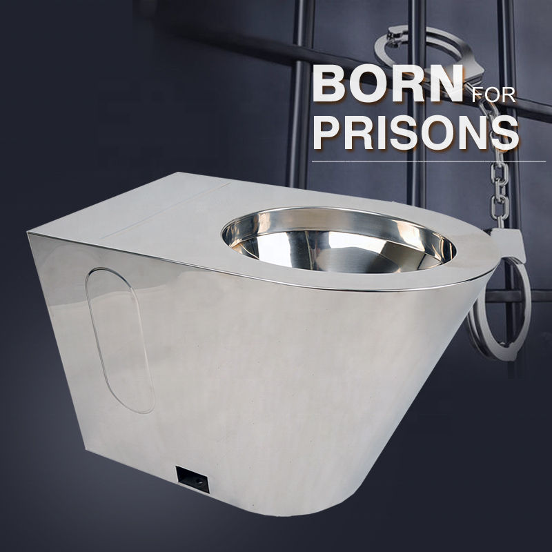 Buy 304 Stainless Steel Prison Jail Cell Toilet from Foshan City Nanhai ...