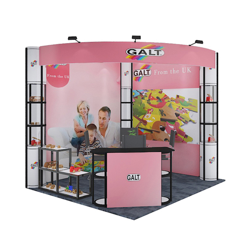 Buy 3x6 Booth Design Portable Wall Exhibition Booth Display Stand Trade ...