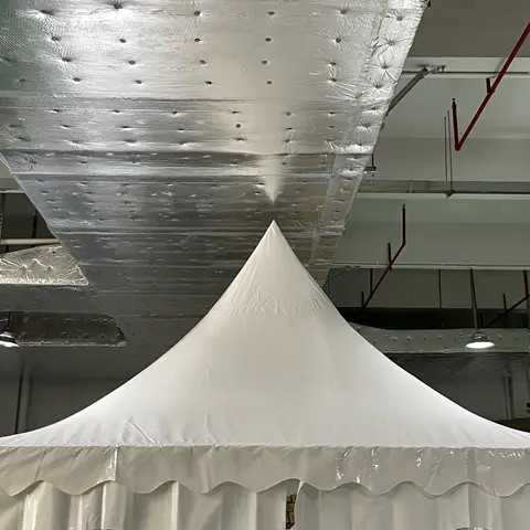 Buy 6x6m Gazebo Tent Metal Structure Ten Promotionnelle Marquee Tents ...