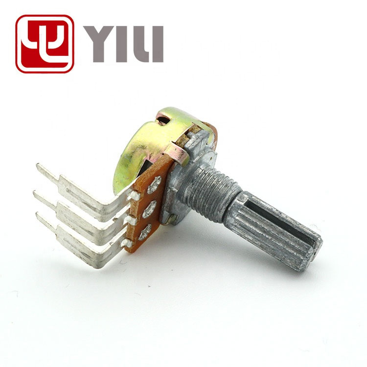 Buy A103 A503 B104 B504 16mm Single Gang Metal Shaft Rotary ...