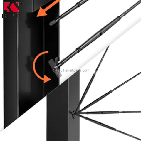 Buy Adjustable Wide Adjustment Steep Angle Stairs One-post Corner Black ...