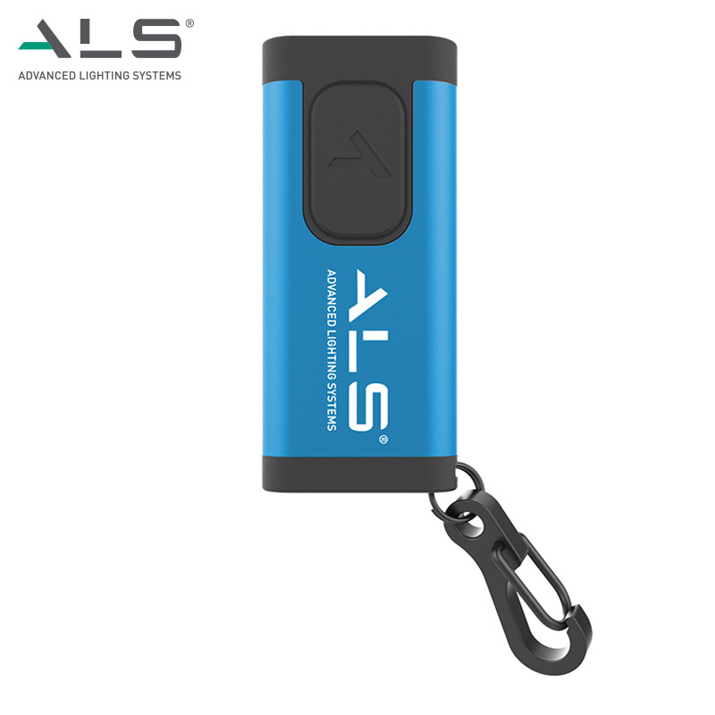 Buy Als Mini-flashlight 60lm Rechargeable Led Keychain Light Red Light ...