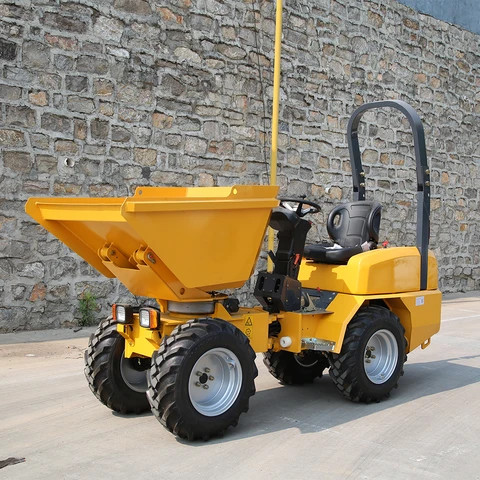 Buy Automatic Manual Mini Tracked Dumper Hydraulic Diesel Dump ...