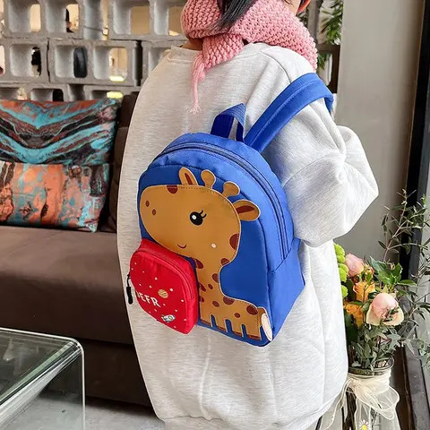 Buy Cartoon Unicorn Zebra Kindergarten Toddler Backpack Students School ...