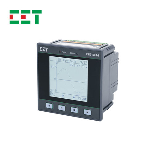 Buy Cet Pmc-53a-e Ethernet Modbus Tcp / Rtu Power Quality Analysis 3 Phase Energy Monitor Meter ...