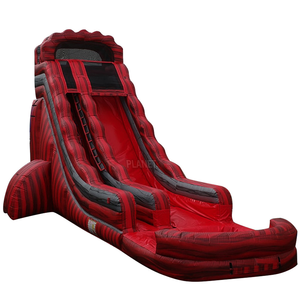 Buy Commercial Grade Red Water Slide Inflatable Commercial Inflatable ...