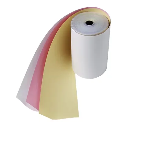 Buy Custom 2 3 Ply Carbonless Rolls 80x80 75x50 57x50 31/8"x220mm Ncr ...