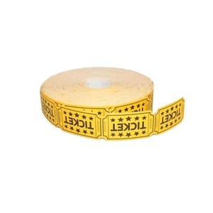 Buy Custom Printed Arcade Redemption Tickets Roll from Guangzhou ...