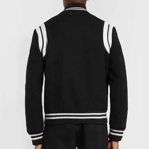 Buy Customised Wholesale Oem 2023 Custom Color Letterman Jacket Men ...
