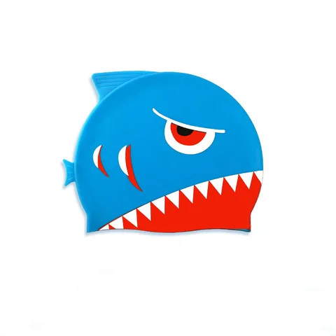 Buy Customize Cartoon Swim Cap, Printing Logo Children Silicone ...