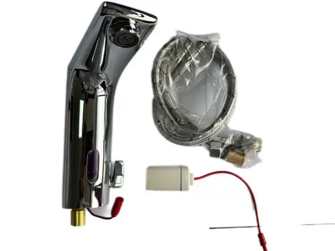 Buy Deck Mount Water Tap Automatic Infrared Smart Sensor Faucet Touch ...