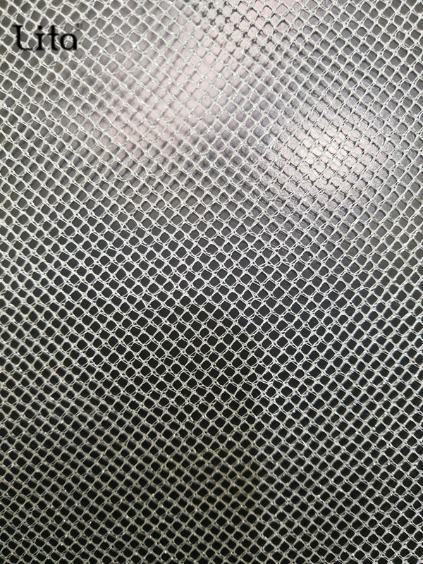 Buy Diamond Metallic Mesh Fabric Gold Fabric Silver Mesh Fabric from ...