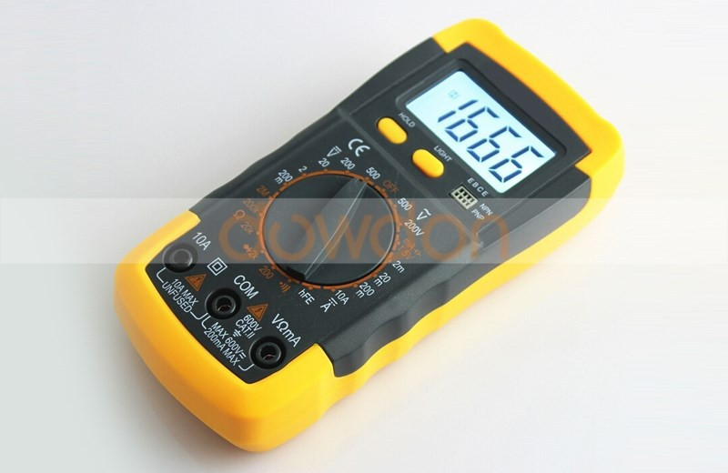 Buy Dmm Digital Multimeter A830l Ammeter Multitester Voltmeter Ohmmeter ...