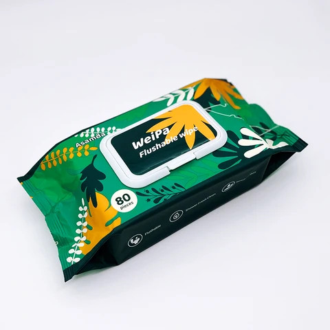 Buy Free Sample Non Woven Fabric Softcare Flushable Biodegradable ...