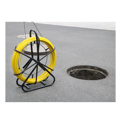 Buy Frp Fiberglass Detectable And Traceable Fiber Cable Push Duct Rod ...