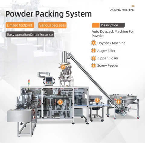 Buy Fully Automatic 100g 500g Stand Up Pouch Bleaching Washing ...