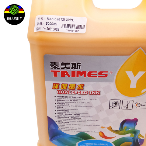 Buy Good Price Km512i Taimes Eco Solvent Printing Ink For Konica 512i ...