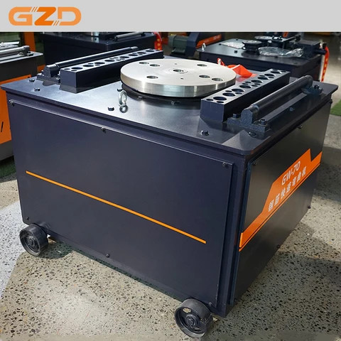 Buy Gw70 Bar Bending Machine Automatic High Speed Iron Bar Bending ...