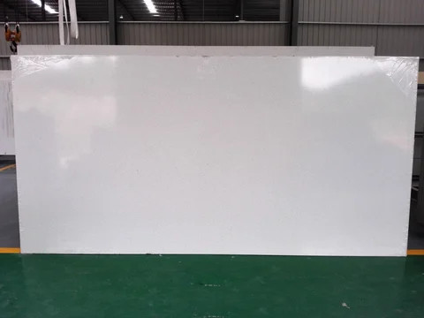 Buy Hic Quartz Free Sample Custom Stain And Waterproof Calacatta White ...