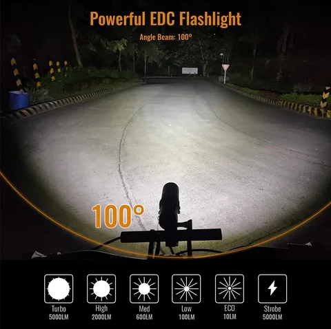 Buy High Power Long Runtime 5000 Lumen Waterproof Rechargeable Led ...