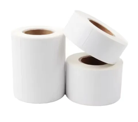Buy High Quality Product Blank Copperplate Label Paper 80*50mm Adhesive ...