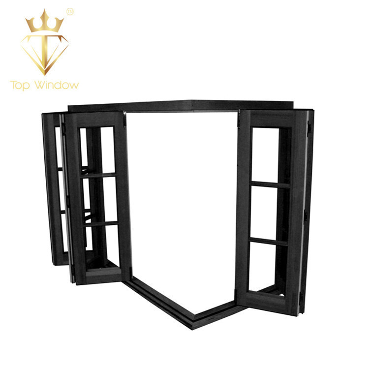 Buy Horizontal Folding Window Soundproof Thermal Break Aluminum Glazing ...